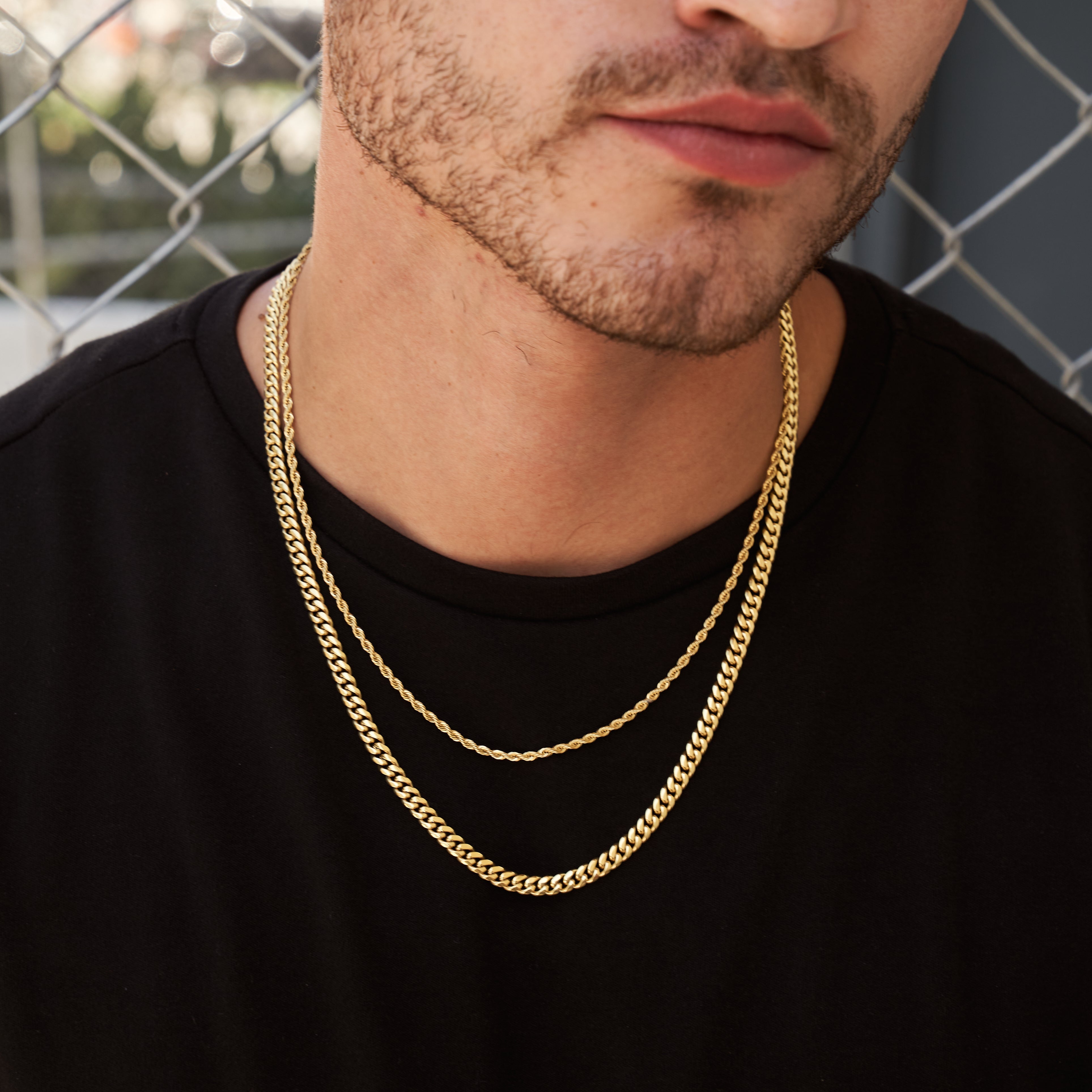 Rope Chain vs Cuban Link - How to Choose – The GLD Shop