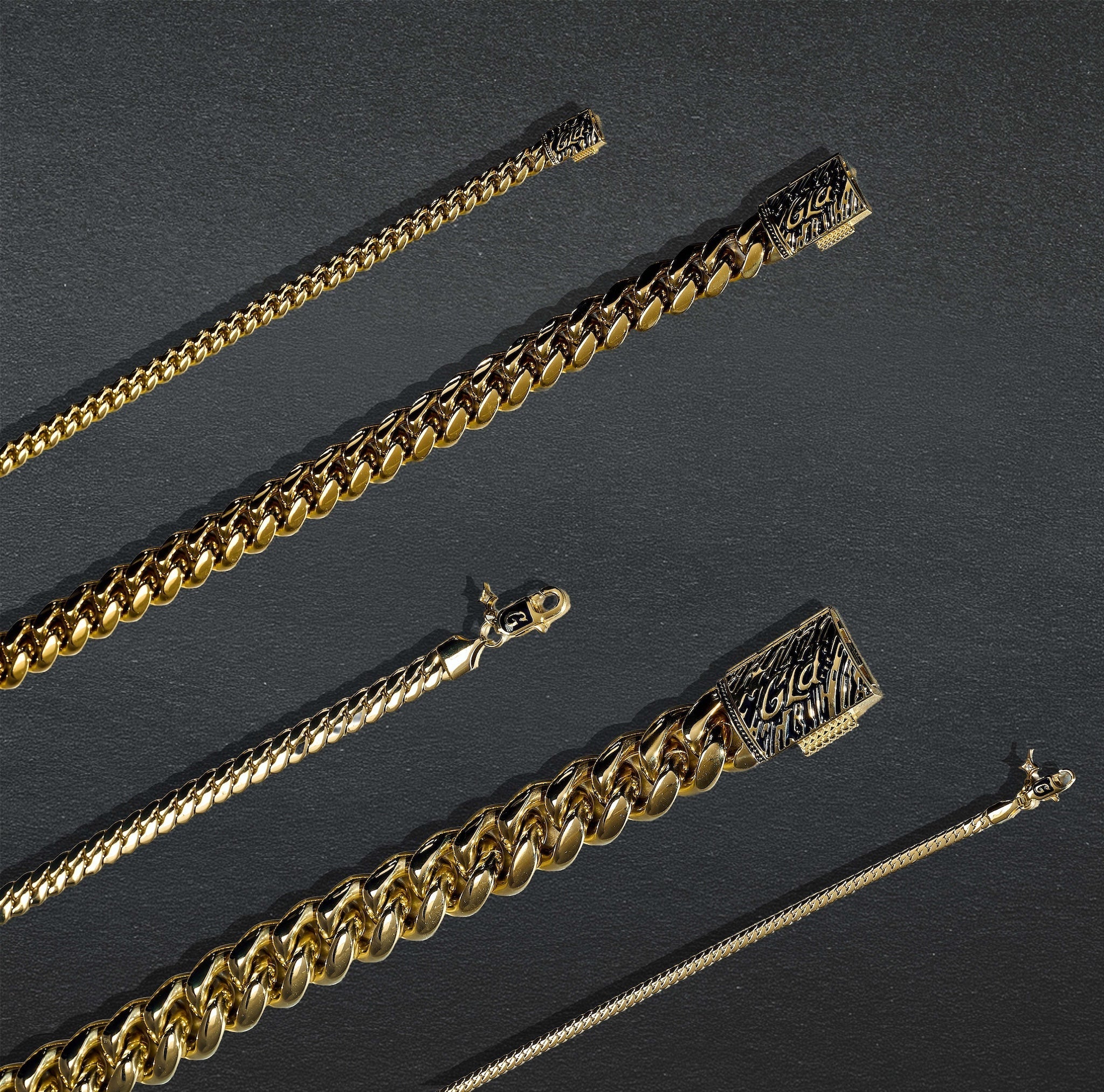 Gold Chains for Men | Iced & Solid Chains | GLD - The GLD Shop