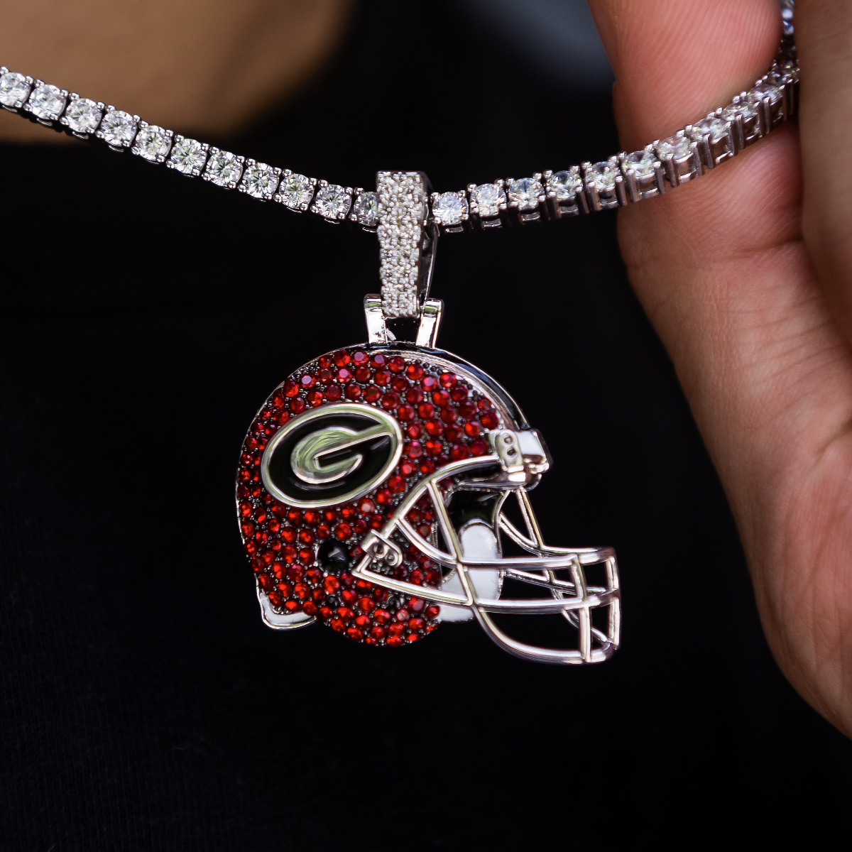 Georgia Bulldogs Official NCAA Football Helmet Pendant – The GLD Shop