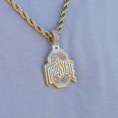 Ohio State Buckeyes Micro Logo Pendant – The GLD Shop