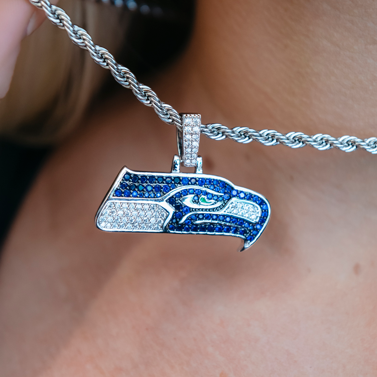 Seattle Seahawks Official NFL Pendant – The GLD Shop