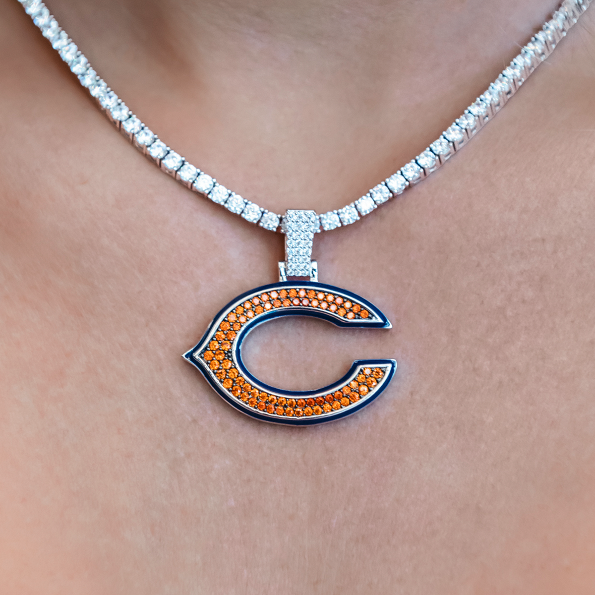Chicago Bears Official NFL Pendant – The GLD Shop