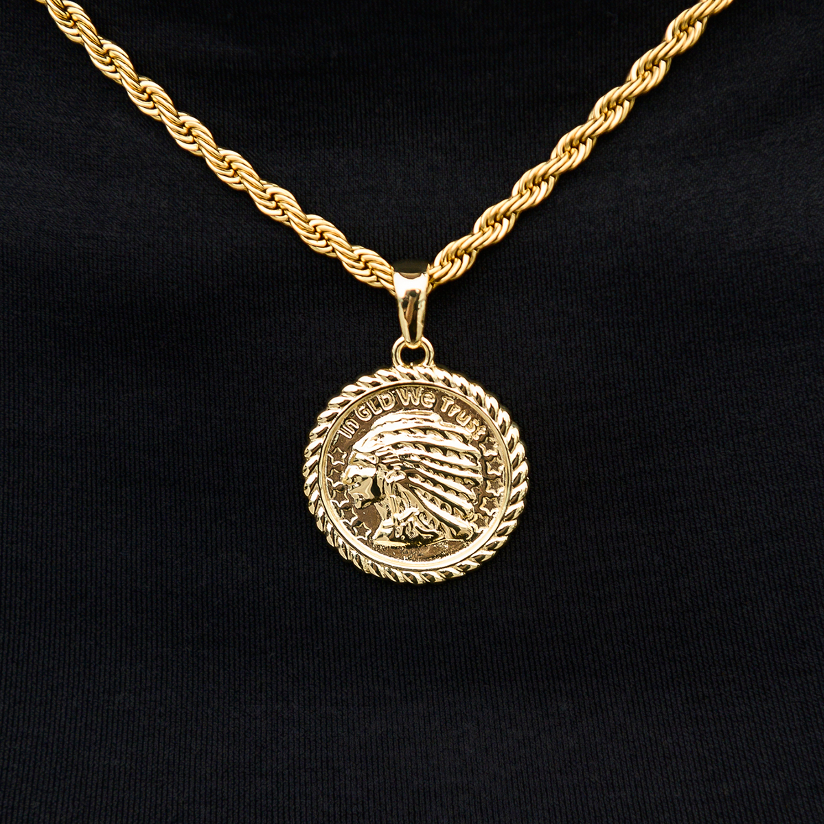 GLD Chief Coin Pendant - The GLD Shop