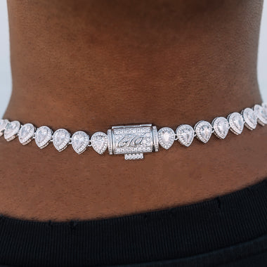 Teardrop Tennis Chain – The GLD Shop