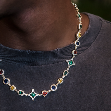 Colored Gemstone Chain – The GLD Shop