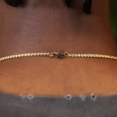 Canary Micro Tennis Chain – The GLD Shop