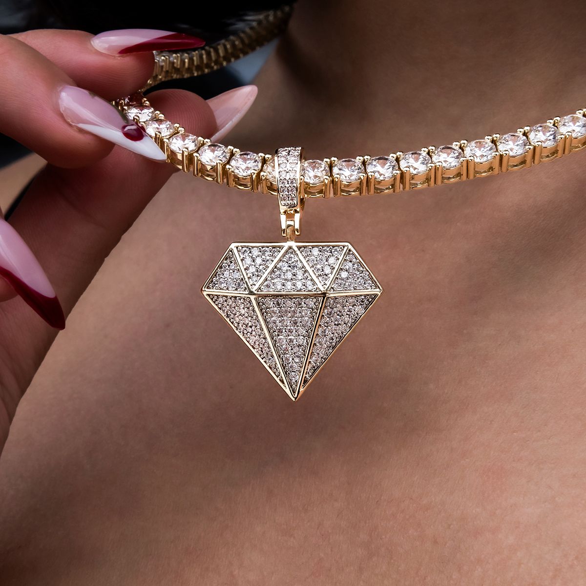 GLD Diamond Pendant – The GLD Shop