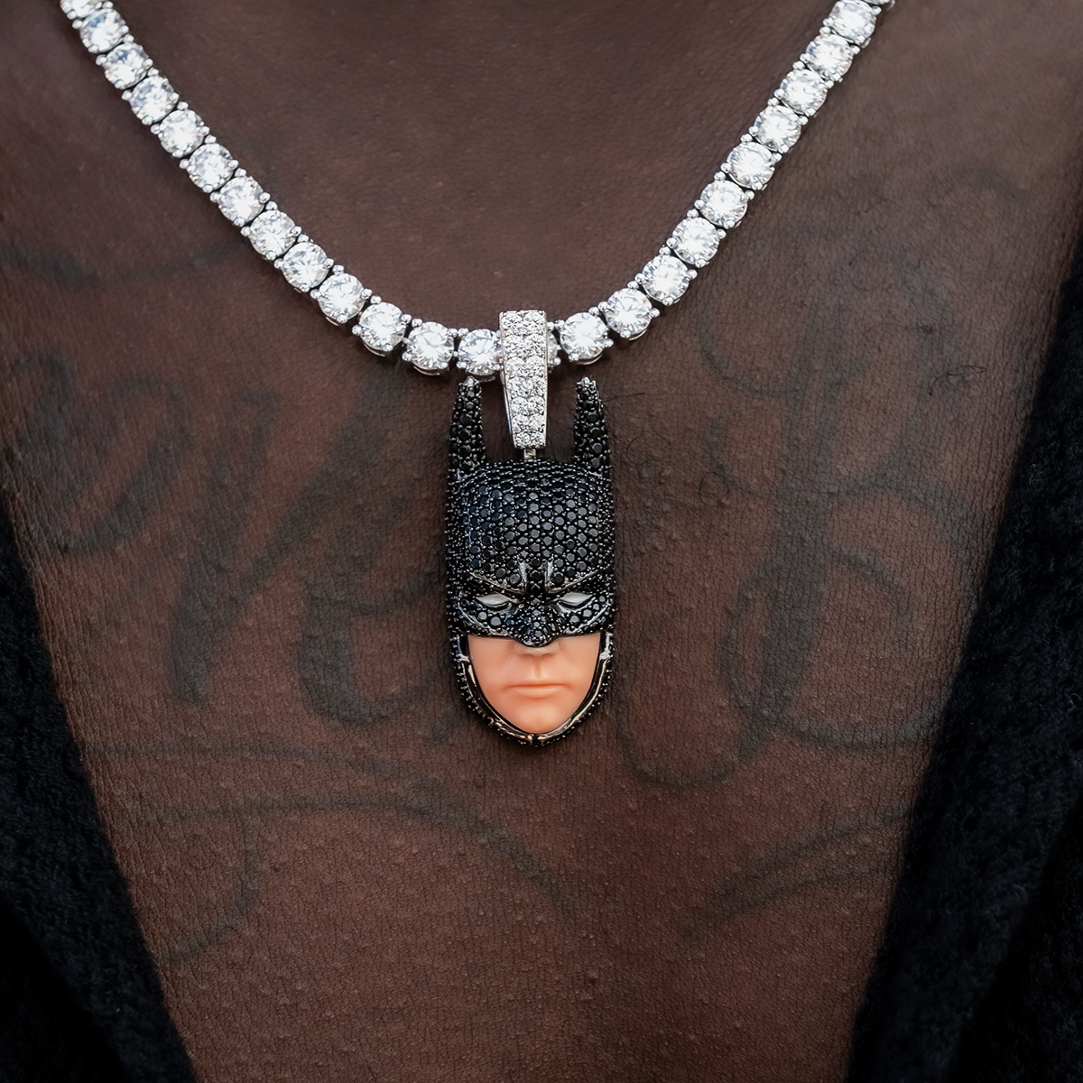 Official DC Comics Batman Head Pendant- The GLD Shop