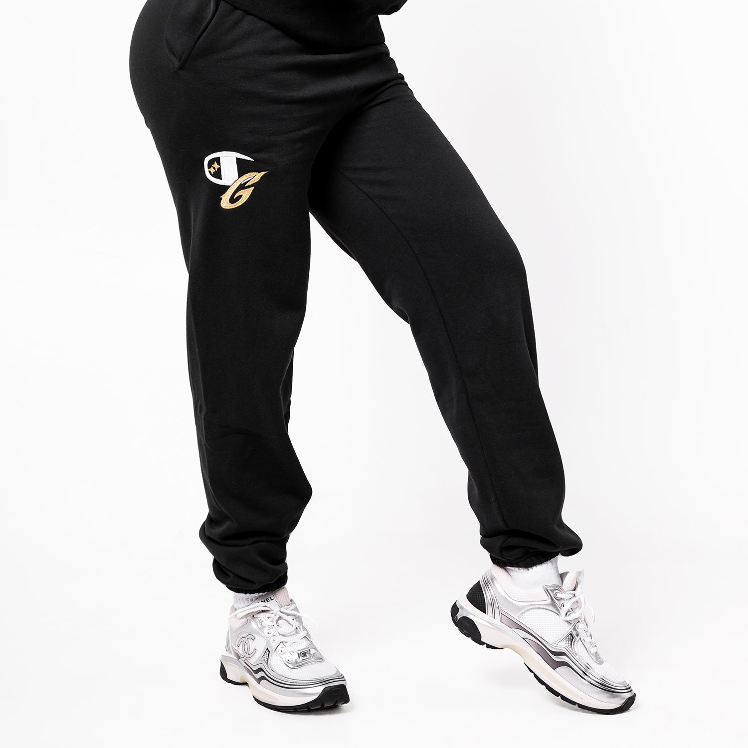 GLD X Champion Powerblend® Fleece Joggers – The GLD Shop