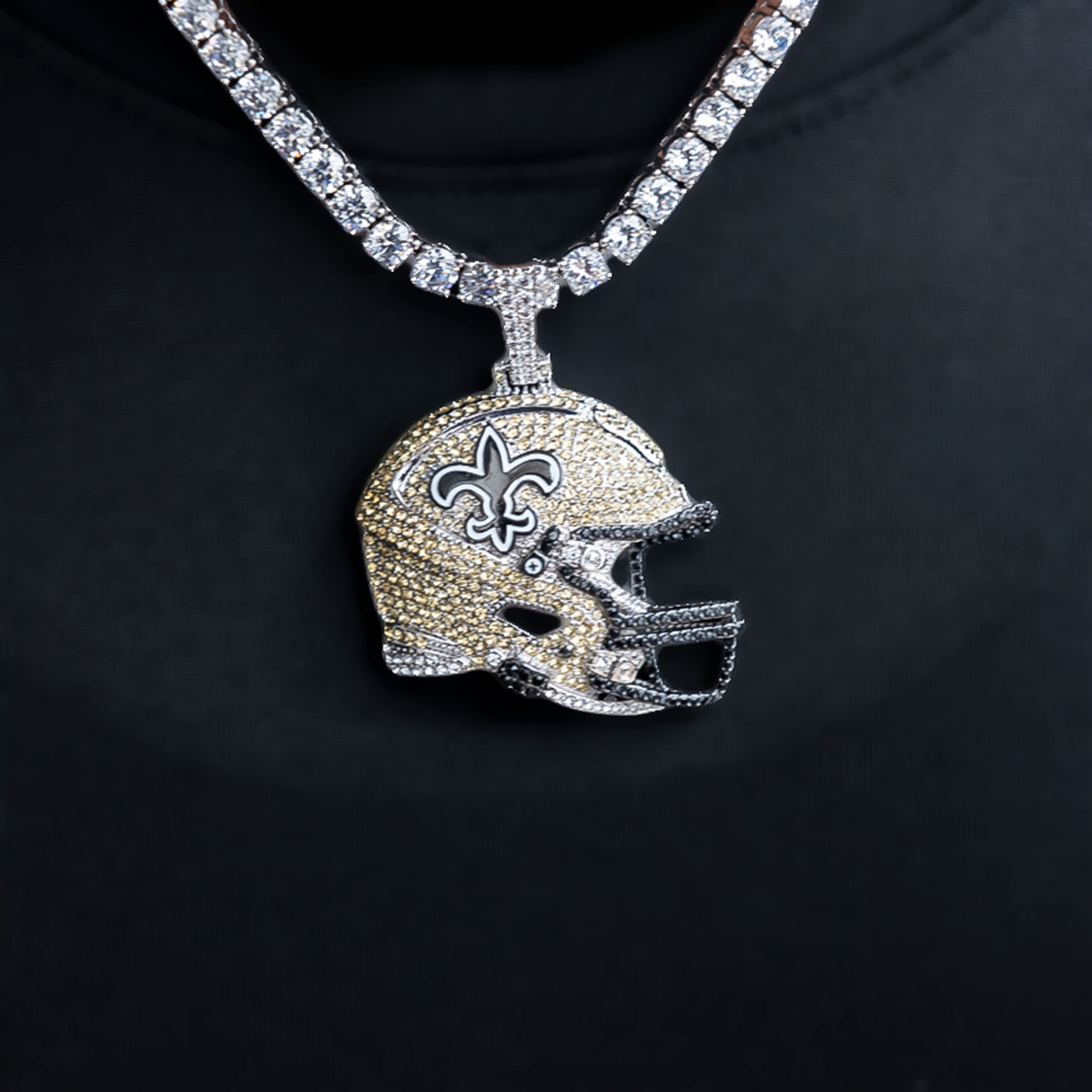 New Orleans Saints Pendant | NFL Team Jewelry | GLD – The GLD Shop