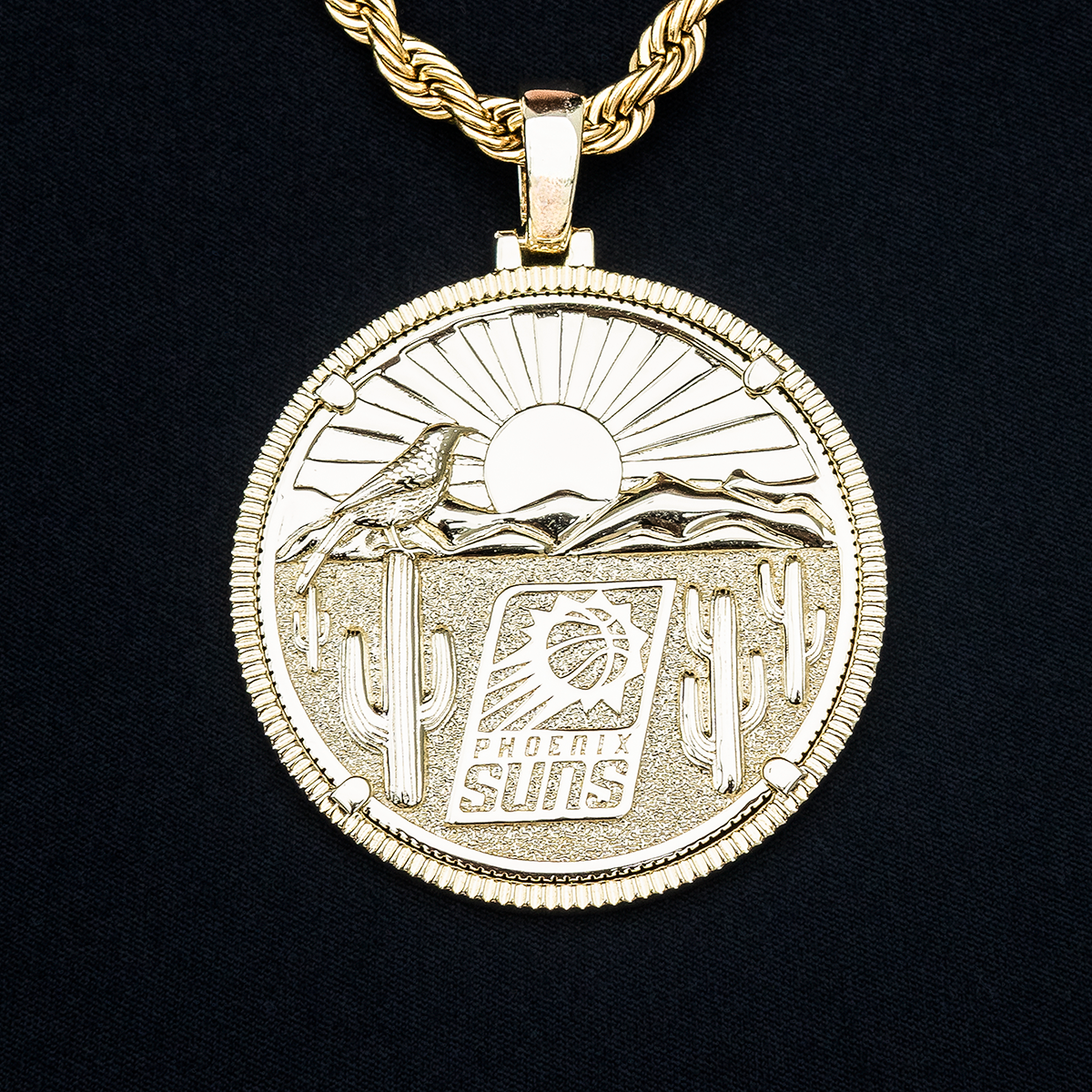 Phoenix Suns Official NBA Coin Pendant - The GLD Shop