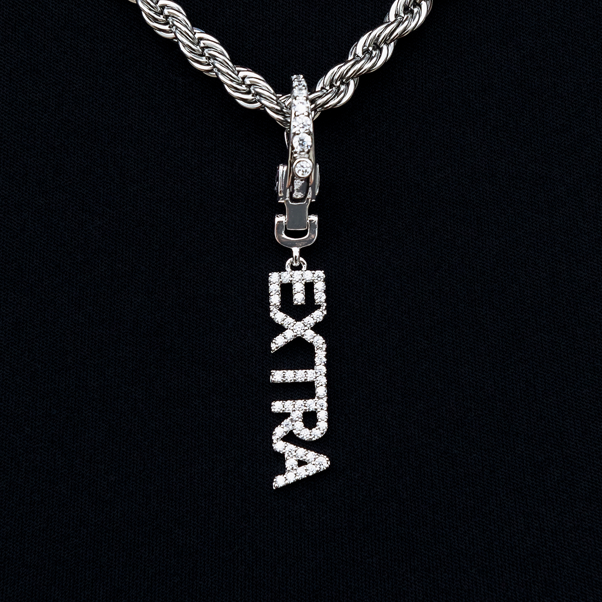 "Extra" Clip On Pendant in White Gold – The GLD Shop