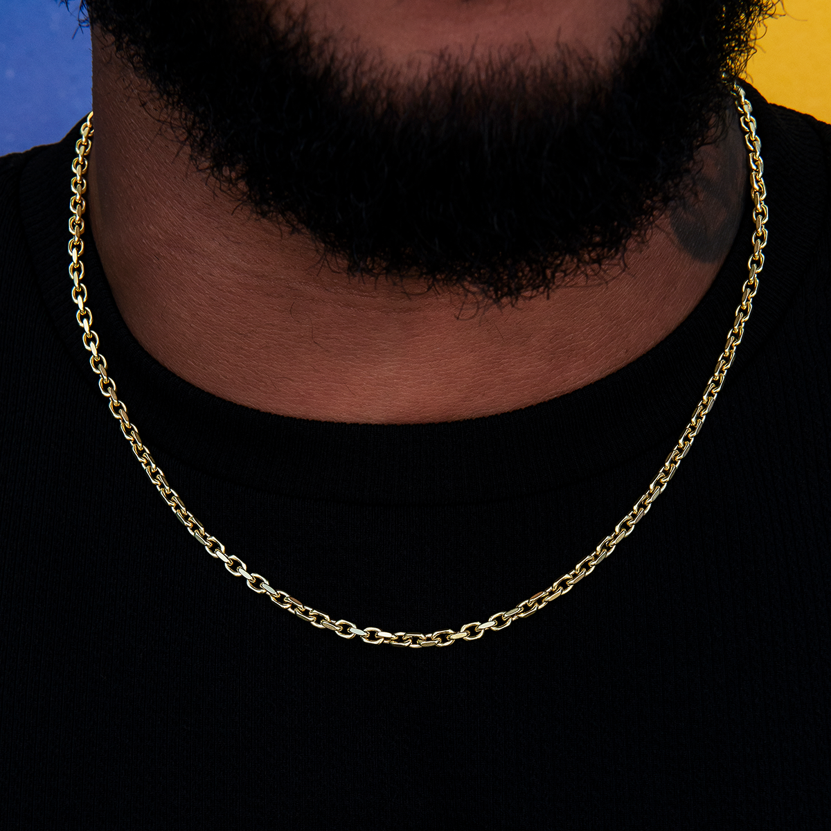 Gold Box Chain | Premium Link Necklace | GLD – The GLD Shop