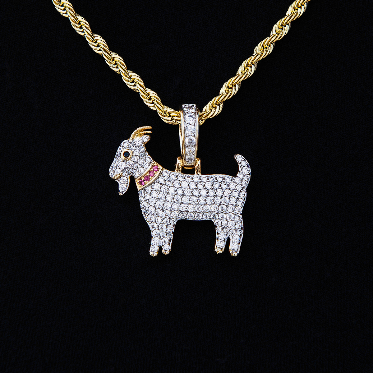 Micro GOAT Pendant | Gold | GLD- The GLD Shop