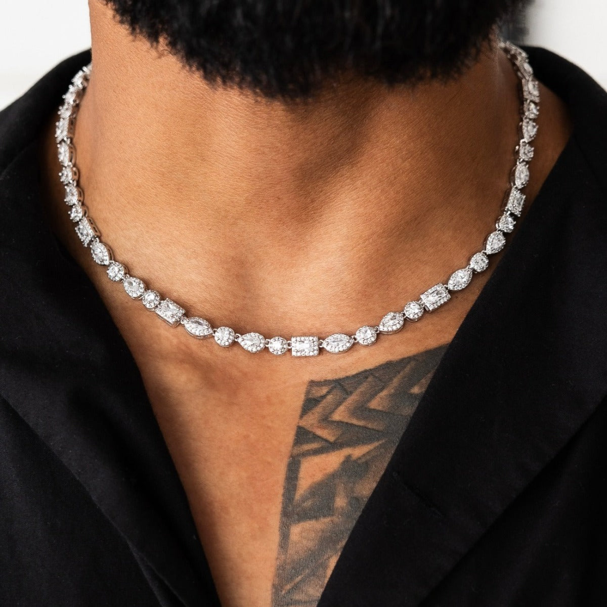 Mixed Diamond Pave Chain – The GLD Shop