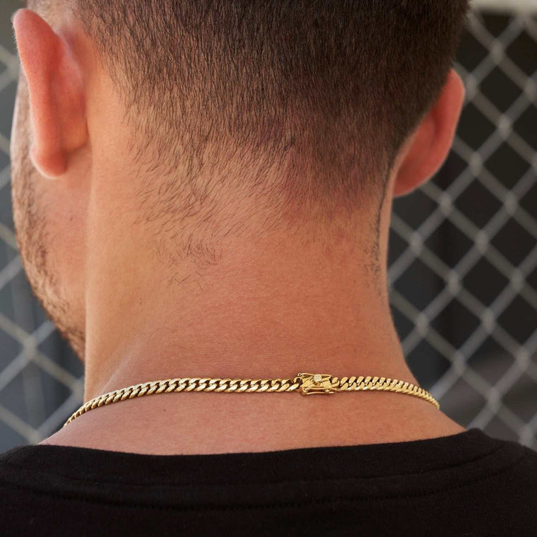 5mm Miami Cuban Chain + 2mm Rope Chain Bundle – The GLD Shop
