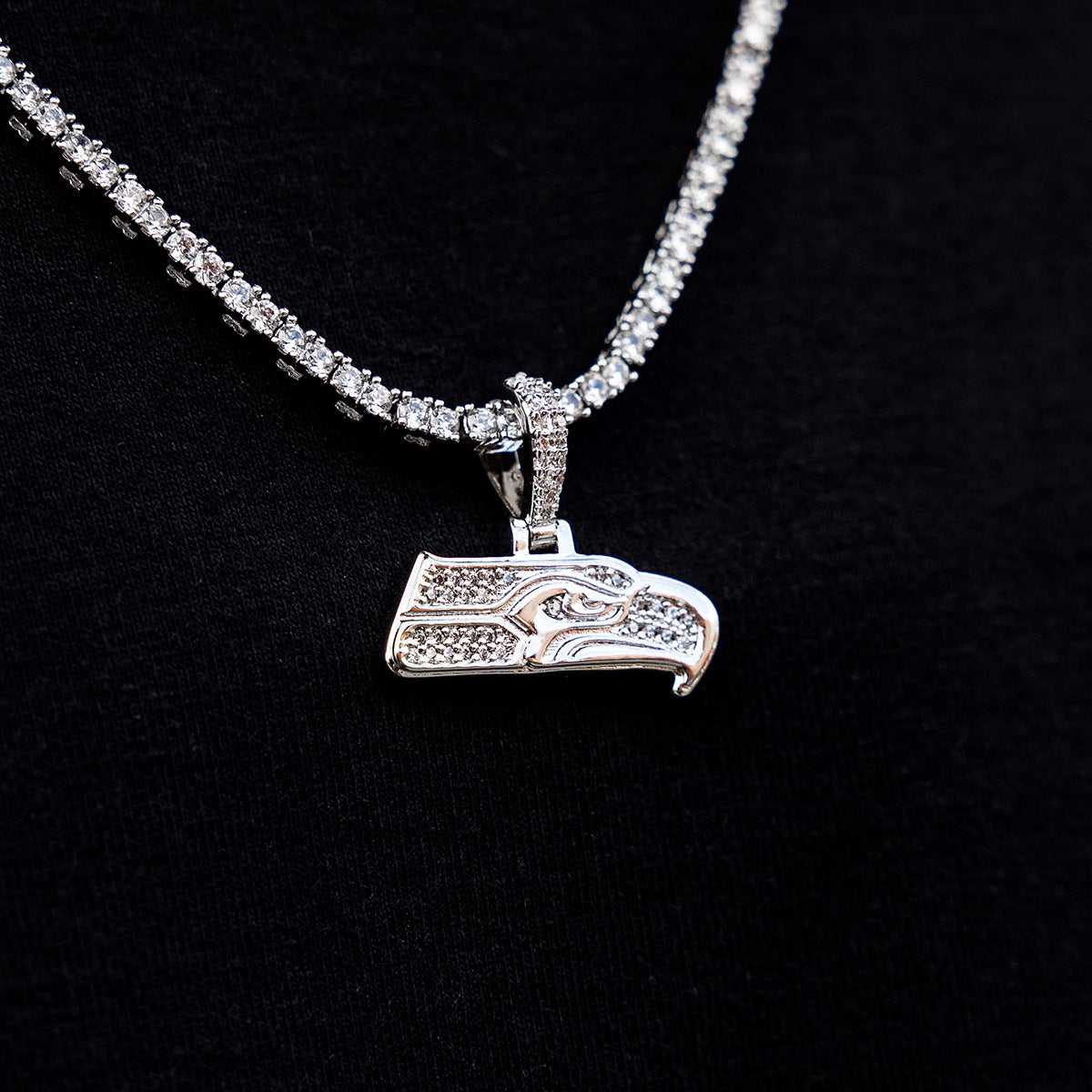 Seattle Seahawks Official NFL Micro Logo Pendant – The GLD Shop