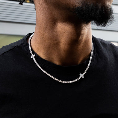 Cross Tennis Chain – The GLD Shop