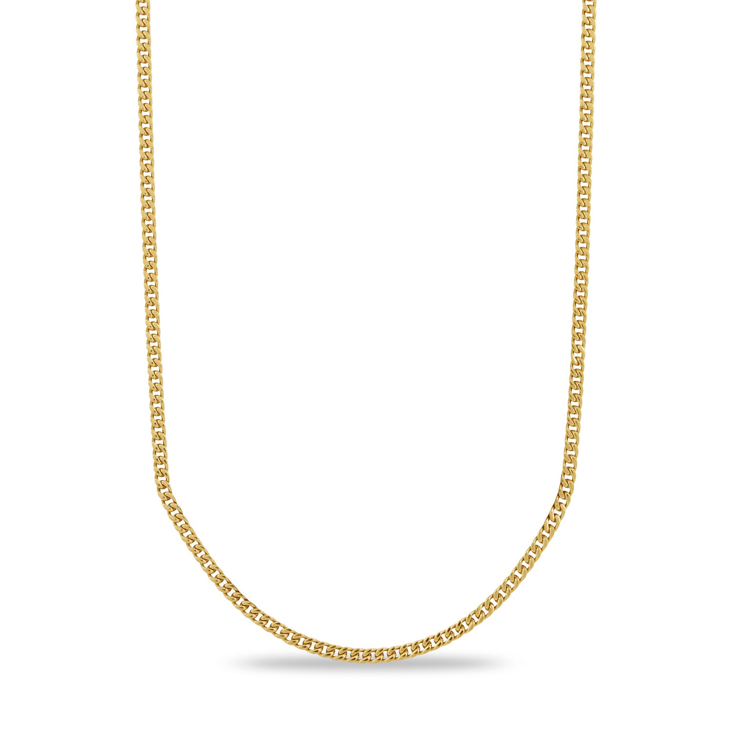 Youth Micro Cuban in Yellow Gold- 3mm – The GLD Shop