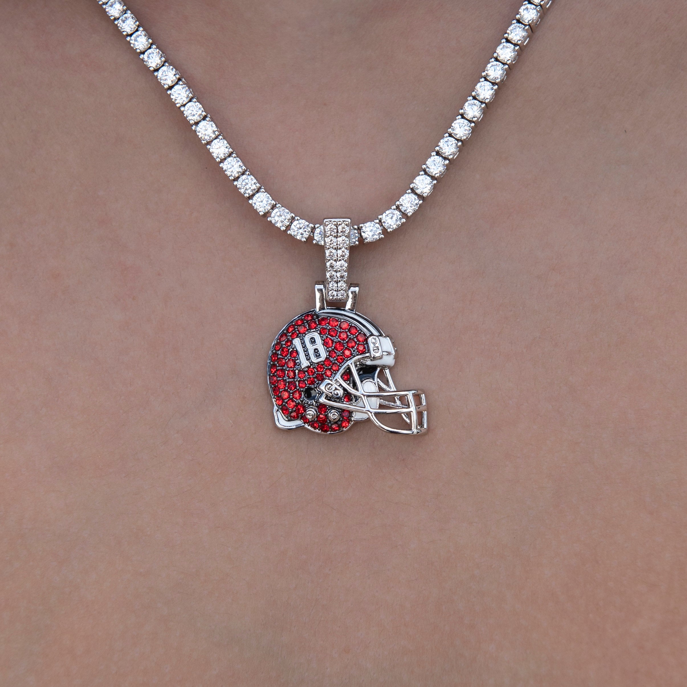 Alabama Official NCAA Football Helmet Pendant – The GLD Shop
