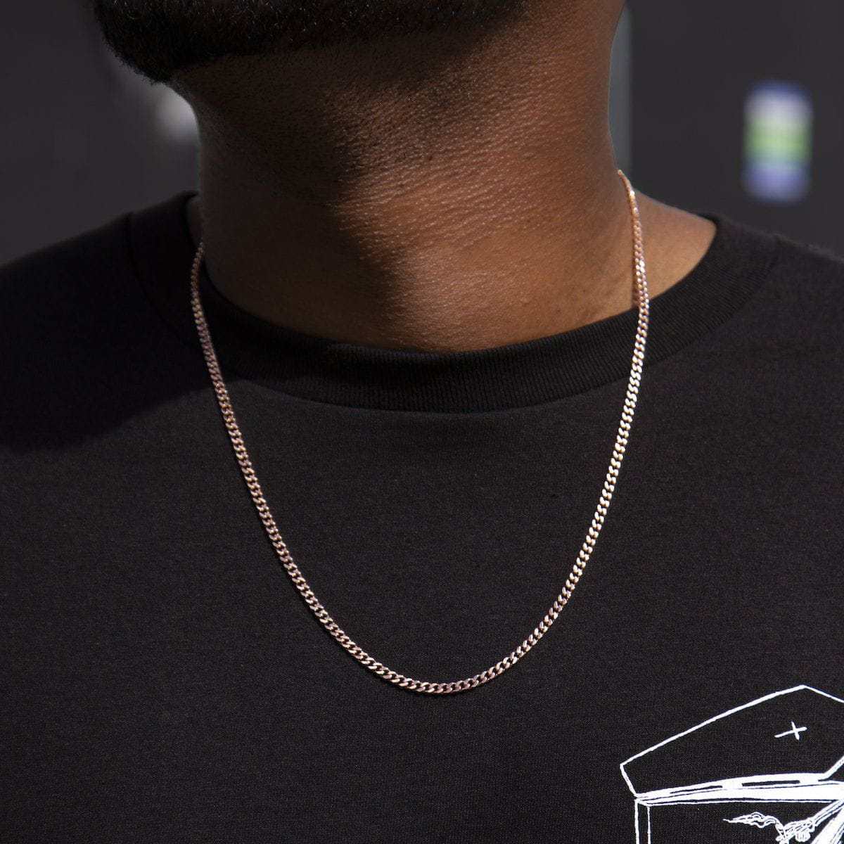 Micro Cuban in Rose Gold – The GLD Shop