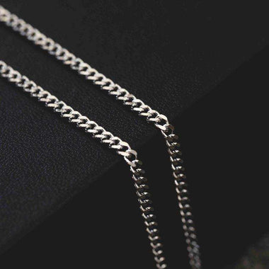 Micro Cuban in White Gold | The GLD Shop
