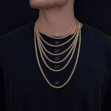 Micro Cuban Chain - Micro Cuban Link | The GLD Sop – The GLD Shop