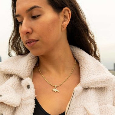 Denver Broncos Micro Logo Pendant - Yellow Gold – The GLD Shop