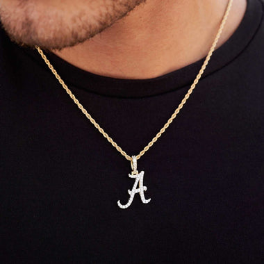 Alabama Crimson Tide Micro Logo Pendant - Yellow Gold – The GLD Shop