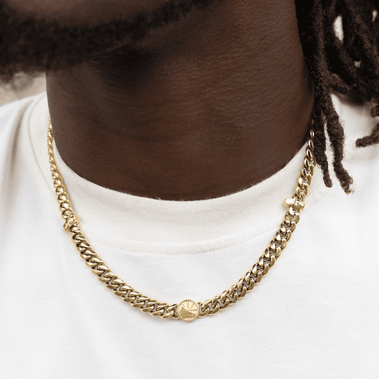 Golden State Warriors Miami Cuban Chain - 8mm – The GLD Shop