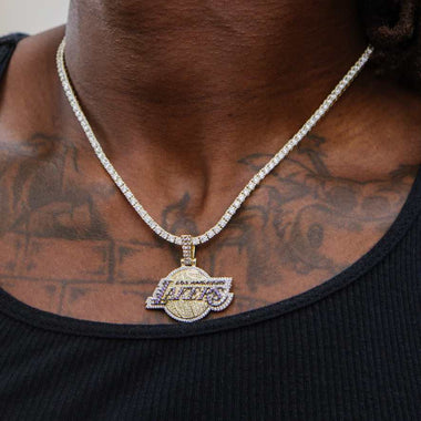 LA Lakers Pendant - lakers chain & necklaces | The GLD Shop