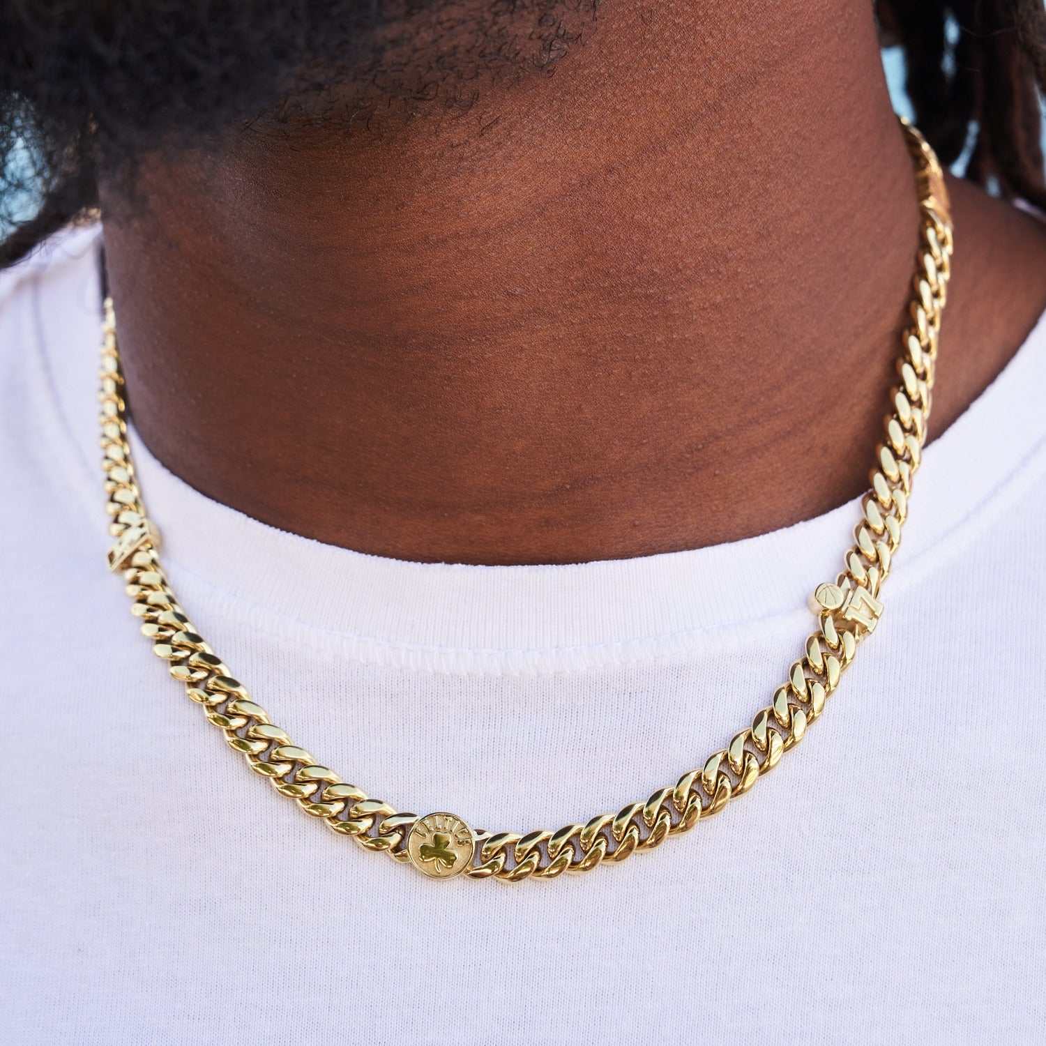 Boston Celtics Chain | NBA Team Cuban | GLD – The GLD Shop