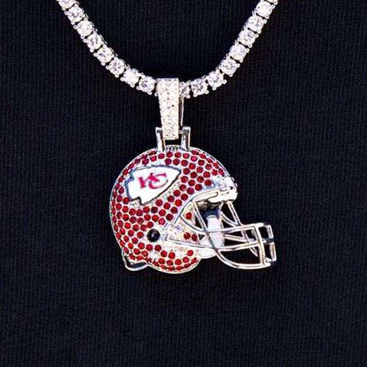 Kansas City Chiefs Official NFL Helmet Pendant – The GLD Shop