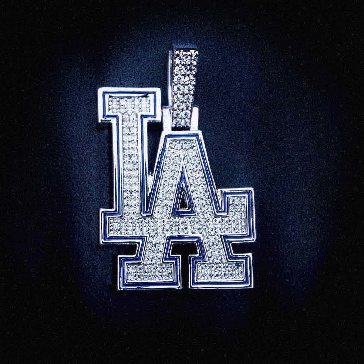 Los Angeles Dodgers Official MLB Logo Pendant – The GLD Shop