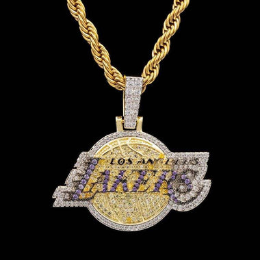 LA Lakers Pendant - lakers chain & necklaces | The GLD Shop