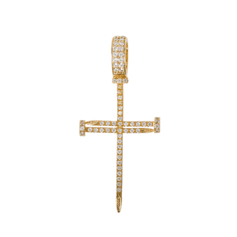 Men’s Cross Pendants | Gold, Iced, & More | GLD – The GLD Shop